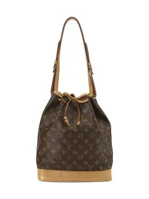 LOUIS VUITTON Monogram Canvas Bucket Bag - Brown