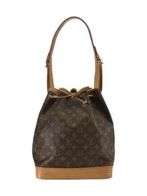 LOUIS VUITTON Monogram Canvas Bucket Bag - Brown