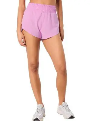 Spanx High Waist Active Shorts - Petunia