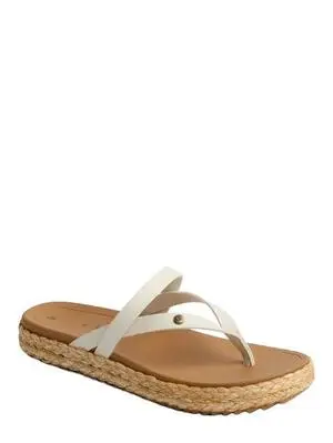 Reef Vista Carmen Platform Flip Flop - Whisper White