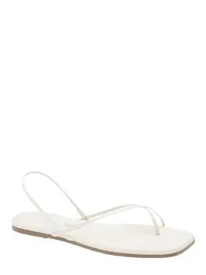 Tkees Millie Slingback Sandal - Cream