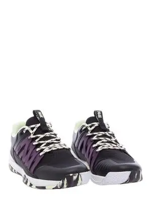 P448 P448 Court Lace Up Sneakers Black Purple