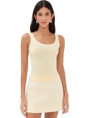 LE BOP LE BOP Eloise Tank Butter Yellow