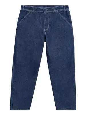 KNT KNT Contrast-Stitch Raw Denim Jeans