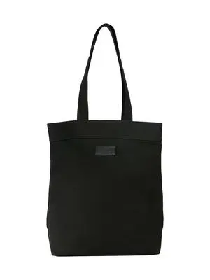 MAISON MARGIELA Logo-patch Tote Bag - Black