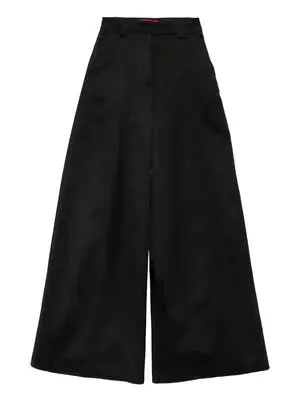 THELATEST Gabardine Trousers - Black