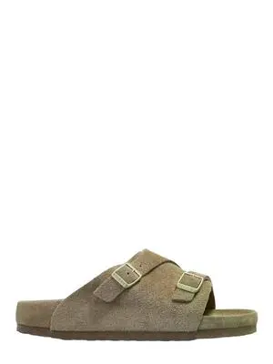 BIRKENSTOCK Arizona Two-buckle Slide Sandals - Neutrals