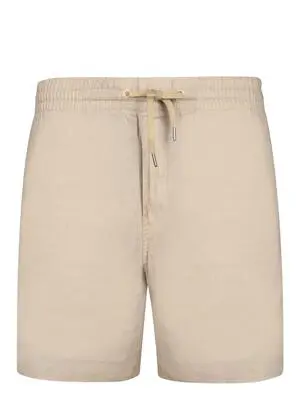 Ralph Lauren Linen Bermuda Shorts - Beige