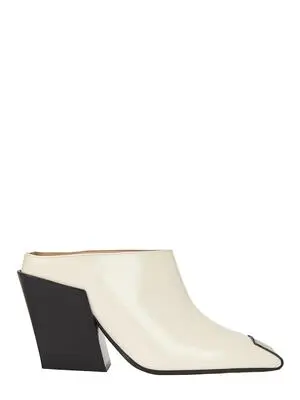 Bottega Veneta Mule Pump - Sea Salt & White