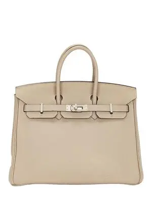 Hermès Togo Birkin 25 Handbag Gris Tourterelle