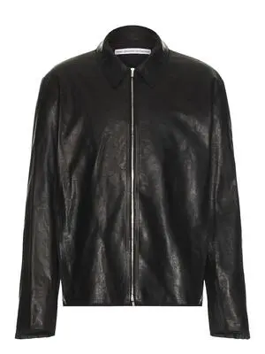 POST ARCHIVE FACTION (PAF) 8.0 Leather Jacket Right - Black