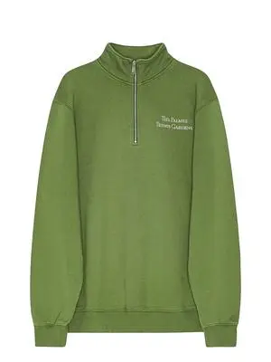 PALMES Zip Sweatshirt - Light Green