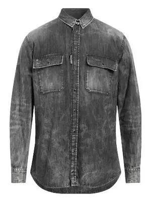 Dsquared2 Denim Shirt Size Cotton - Black