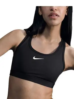 Nike Racerback Support Sports Bra - Black/white