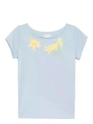 AGNÈS B. Cotton T-shirt - Blue
