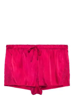 Agent Provocateur Gisele Pajama Shorts - Red