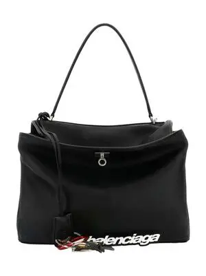 Balenciaga Medium Rodeo Slouchy Tote Bag - Black