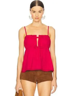 Ulla Johnson Quinn Top - Red