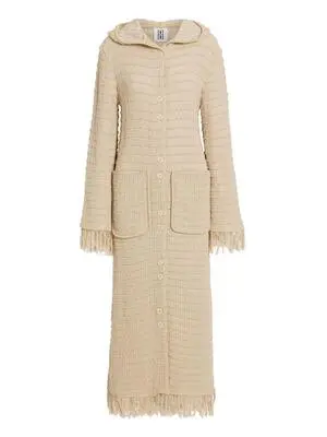 BY MALENE BIRGER Tallula Crocheted Cardigan - Beige
