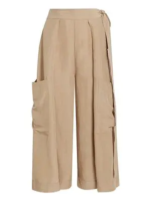 BY MALENE BIRGER Darlane Wide-leg Pants - Sand