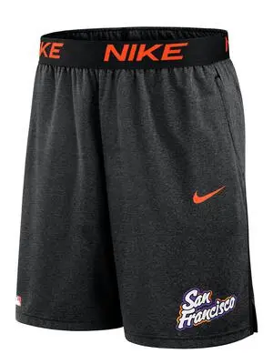Nike San Francisco Giants City Connect Dri-fit Mlb Shorts - Black