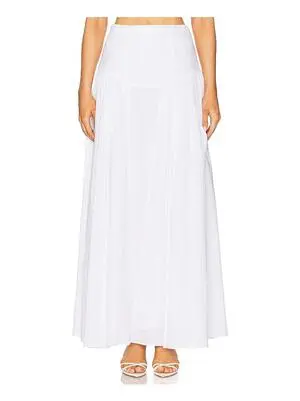 Bardot Amorette Maxi Skirt - Orchid White