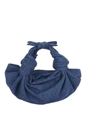 NLA COLLECTION The Norma Knot Bag - Denim