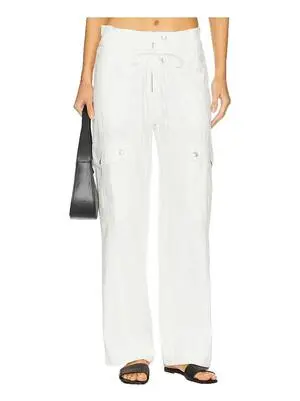 Free People Free People Park Ave Cargo Pants Ivory