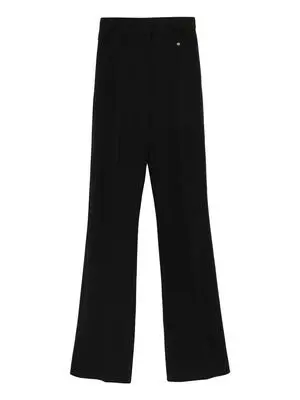 NISSA Flared Trousers - Black