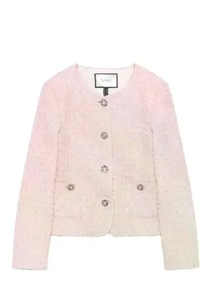 NISSA Tweed Jacket - Pink