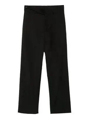 Tagliatore Wool Trousers - Black