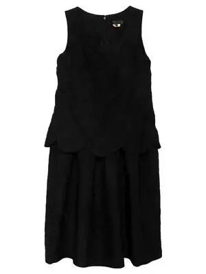 Comme Des Garçons Layered Mini Dress - Black