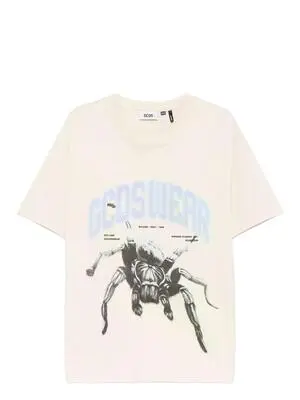 Gcds Spider T-shirt - Neutrals