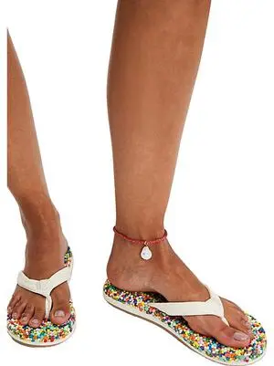 Sanuk Bubblecush Flip Flops - Rainbow Confetti