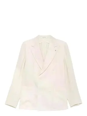 Tagliatore Linen Blazer - Neutrals
