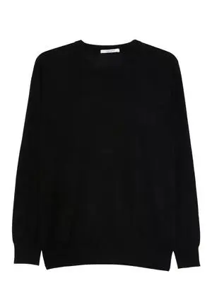 KANGRA Fine-knit T-shirt - Black
