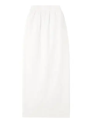 Posse POSSE Emma Linen Midi Skirt Ivory