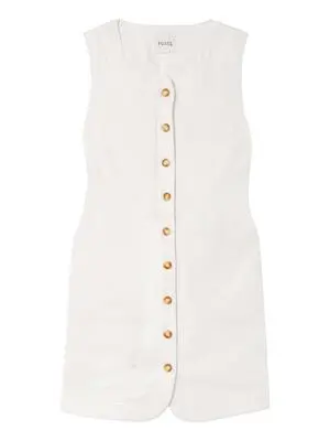 Posse Emma Linen Vest - Ivory