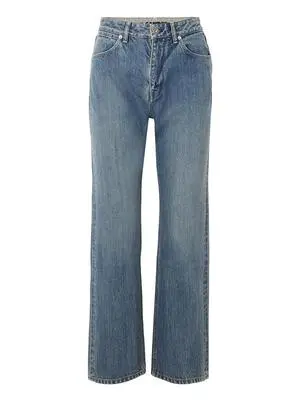 JIL SANDER High-rise Straight-leg Jeans - Blue