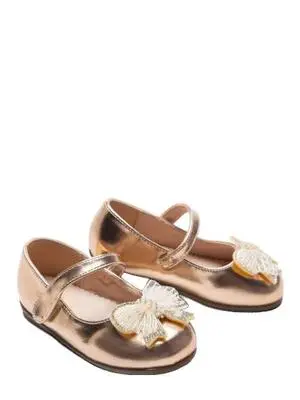 TULLEEN Charlotte Ribbon Flat - Champagne