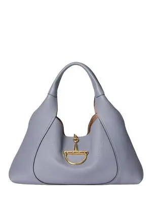 Gucci Softbit Shoulder Bag - Grey