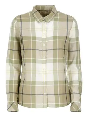 Barbour Tartan Cotton Shirt - Green