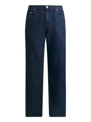 Etro Octopus-embroidered Jeans - Blue