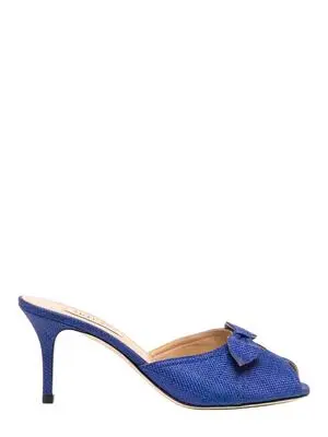 ARTEANA 75mm Varenna Sandals - Blue