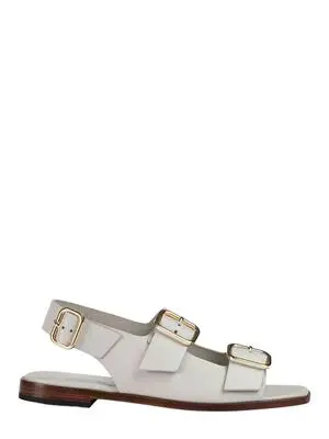 DOUCAL'S Leather Sandals - White