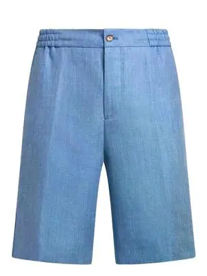 ETRO ETRO Linen-Blend Shorts