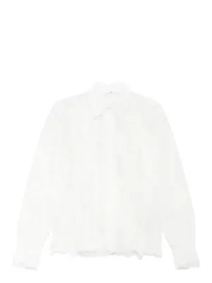 Ermanno Scervino Corded-lace Shirt - White