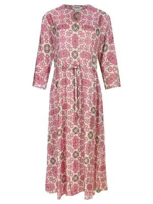 Max Mara Silk Midi Dress - Pink