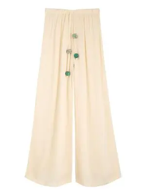 BAOBAB Collection Cala Wide-leg Trousers - Cream