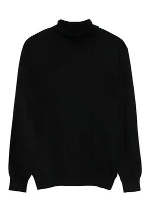 KANGRA Fine-knit Sweater - Black